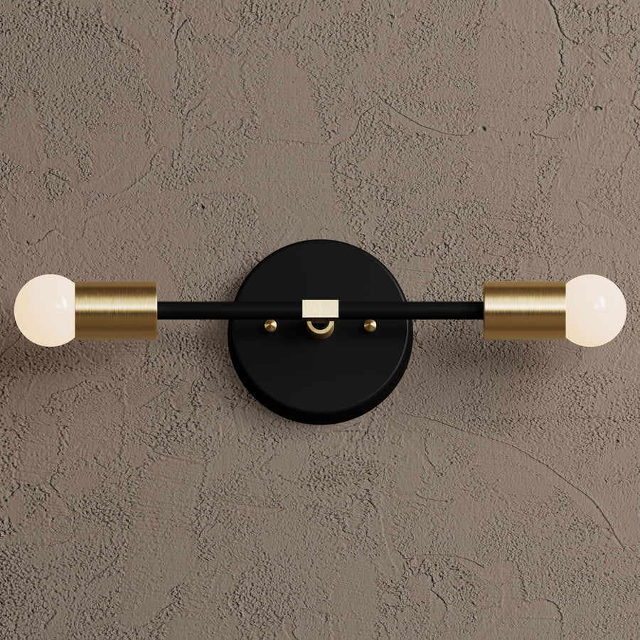 Belen Wall Sconce, Handcrafted 2 Light Wall Sconce – Velora